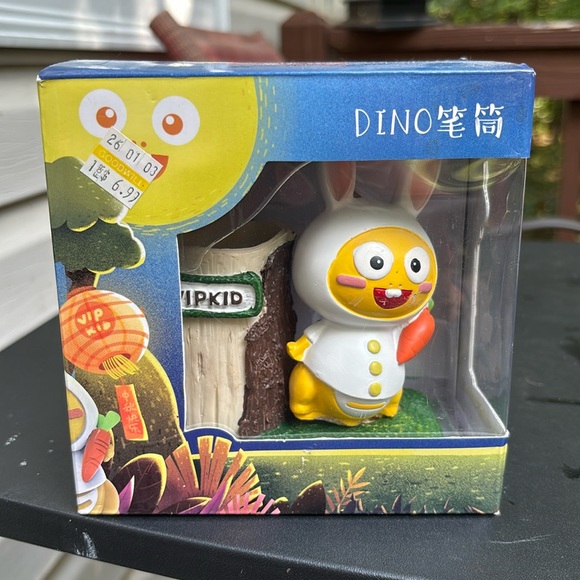 Toys | Nib Vipkid Bunny Dino Rare Box Opened For Photos | Poshmark
